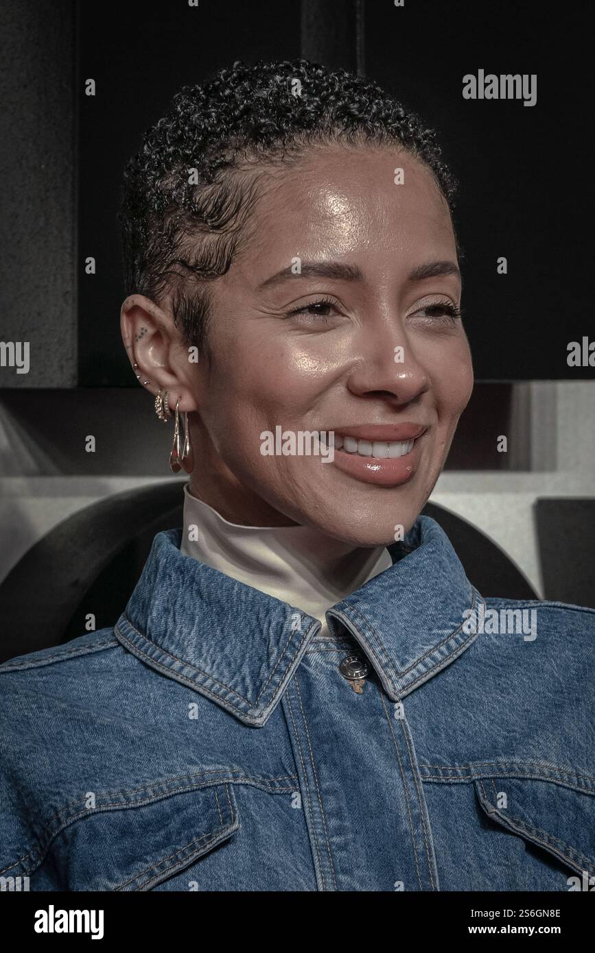 Yasmin Evans attends the UK Premiere of ‘A Complete Unknown’ at BFI ...