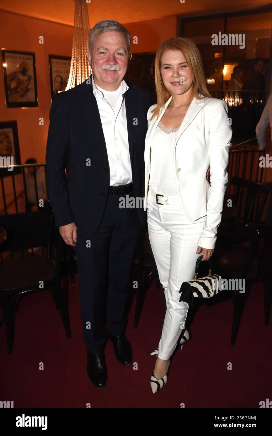 Alexander Ollig Produzent Silke Popp Schauspielerin Muenchen 16.01.2025 ...