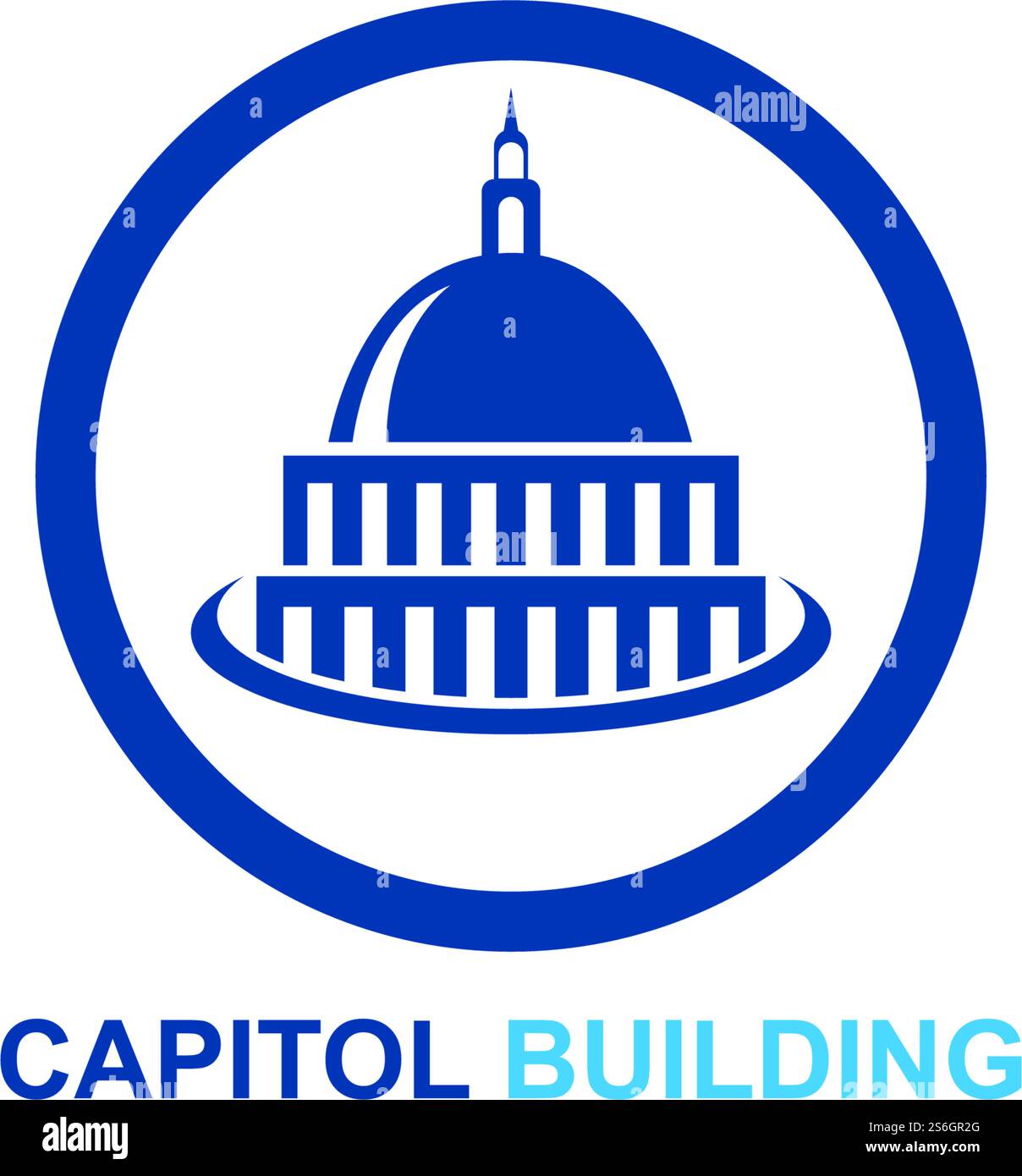 capitol building logo design vector icon Stock Vector Image & Art - Alamy