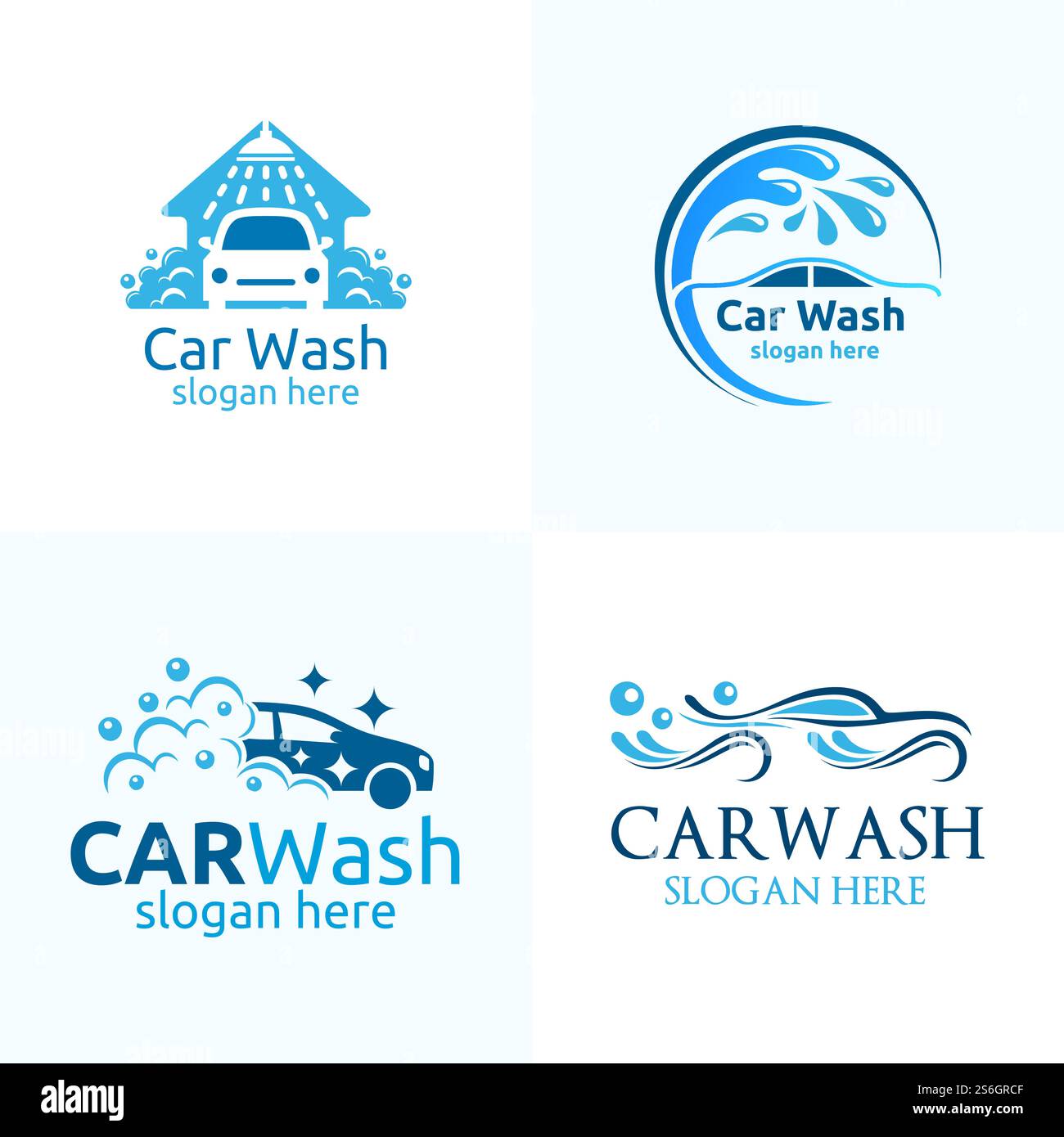 Car Wash Logo and Cleaning Car Logo Design Stock Vector Image & Art - Alamy