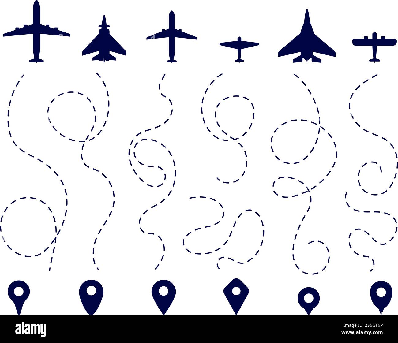 Flight route map hi-res stock photography and images - Alamy