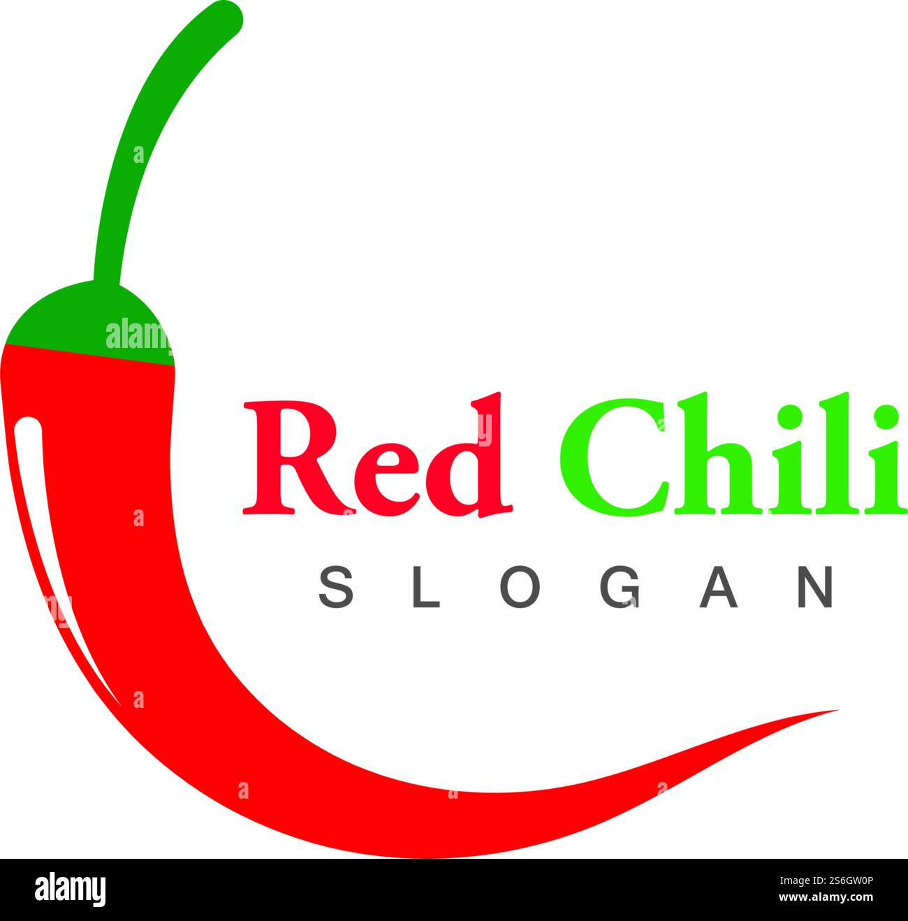 Red hot natural chili icon Template vector Illustration Stock Vector ...