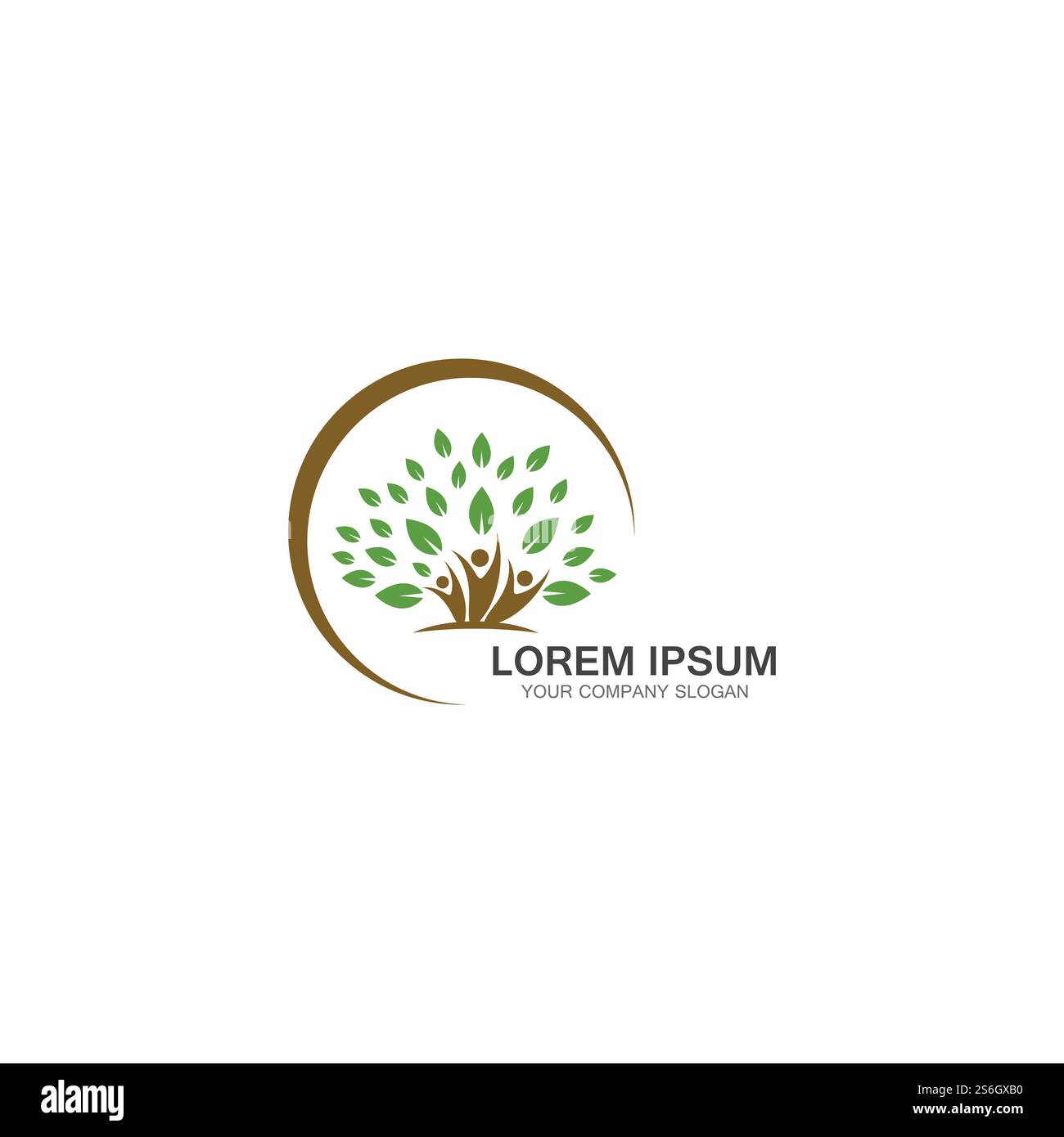 People Tree Logo Template Design Vector Stock Vector Image & Art - Alamy