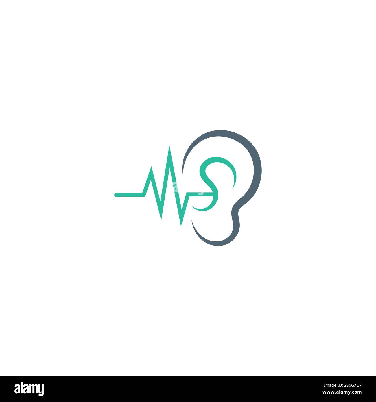 Ear Hearing Logo Icon Vector Stock Vector Image & Art - Alamy