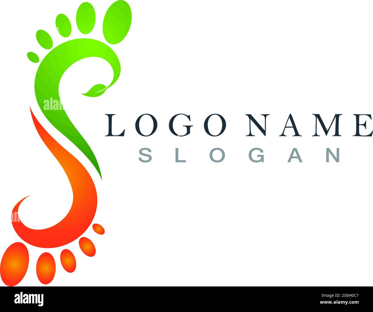 Reflexology foot icon vector illustration Stock Vector Image & Art - Alamy