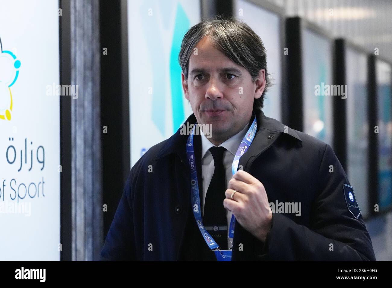 Riyadh, Saudi Arabia. 06th Jan, 2025. Inter Milan's head coach Simone ...