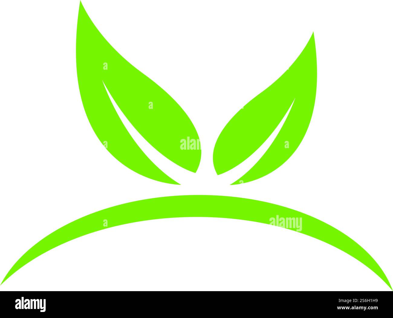 Leaf logos symbols Stock Vector Image & Art - Alamy