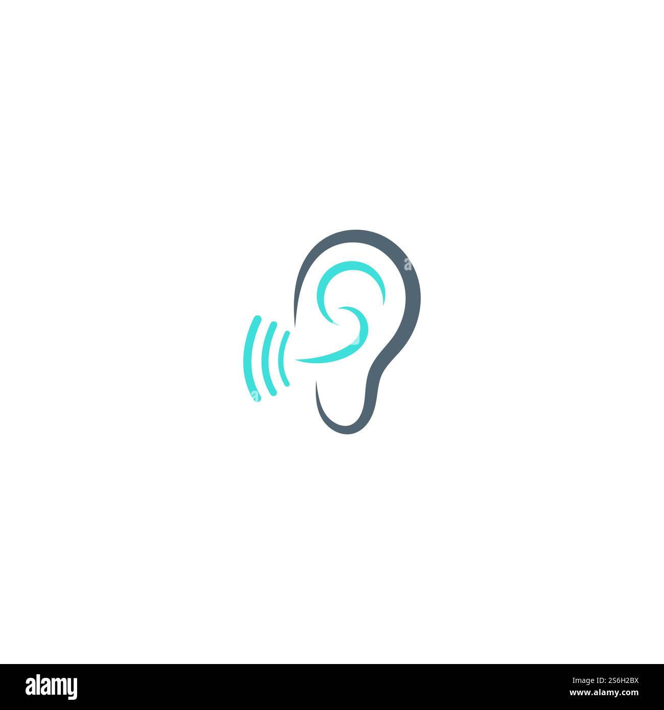 Ear Hearing Logo Icon Vector Stock Vector Image & Art - Alamy