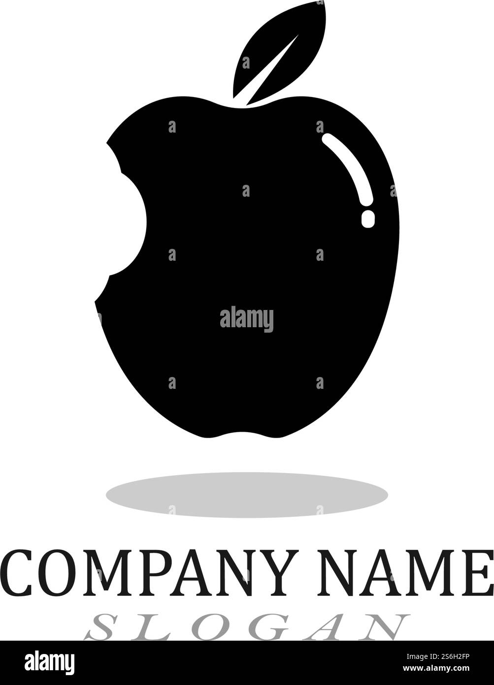 Black Apple logo and symbol vector illustration icon Stock Vector Image ...