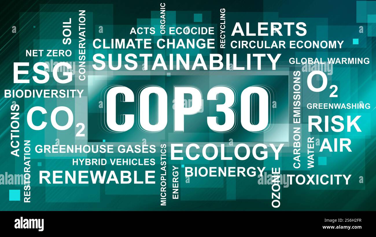COP30 Illustrative Image Which Describes the Upcoming International ...