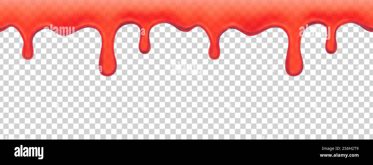 Strawberry jam dripping melted red syrup hi-res stock photography and ...