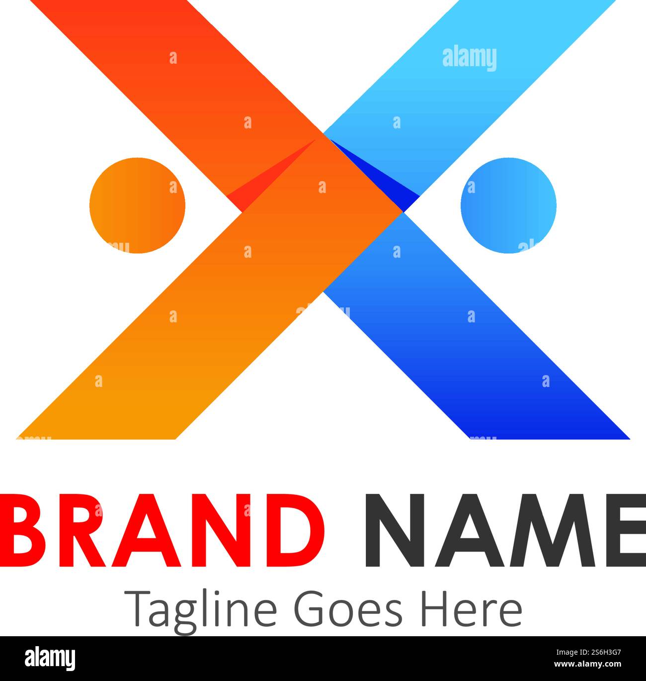 Simple and modern logo of letter X for business vector design Stock ...