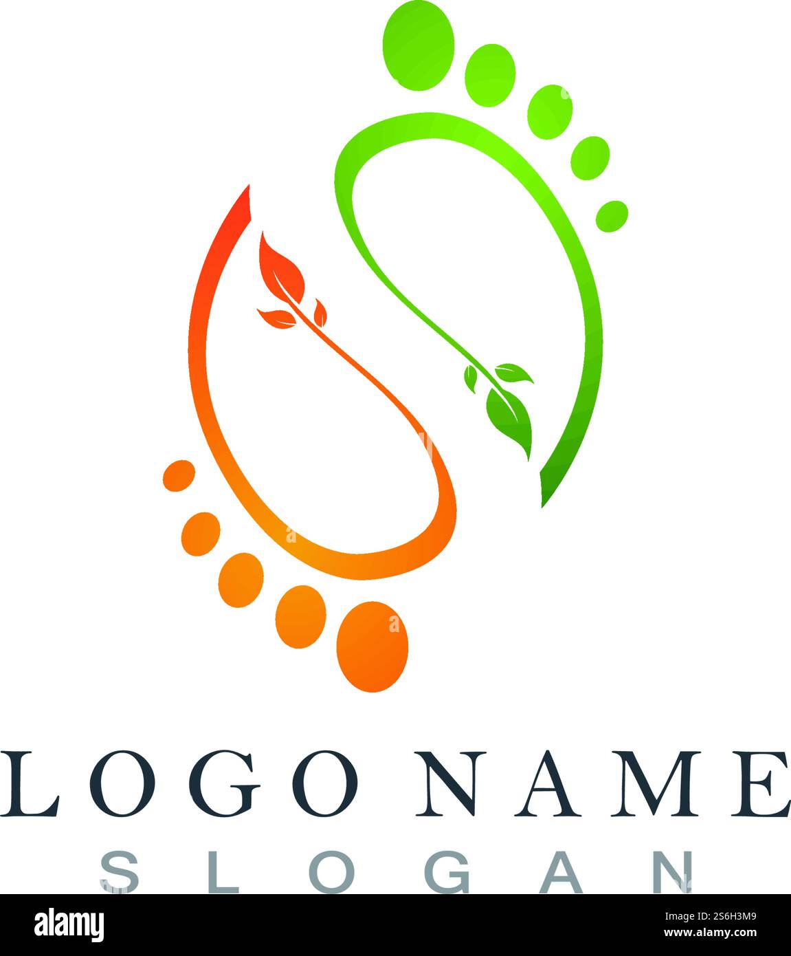 Reflexology foot icon vector illustration Stock Vector Image & Art - Alamy