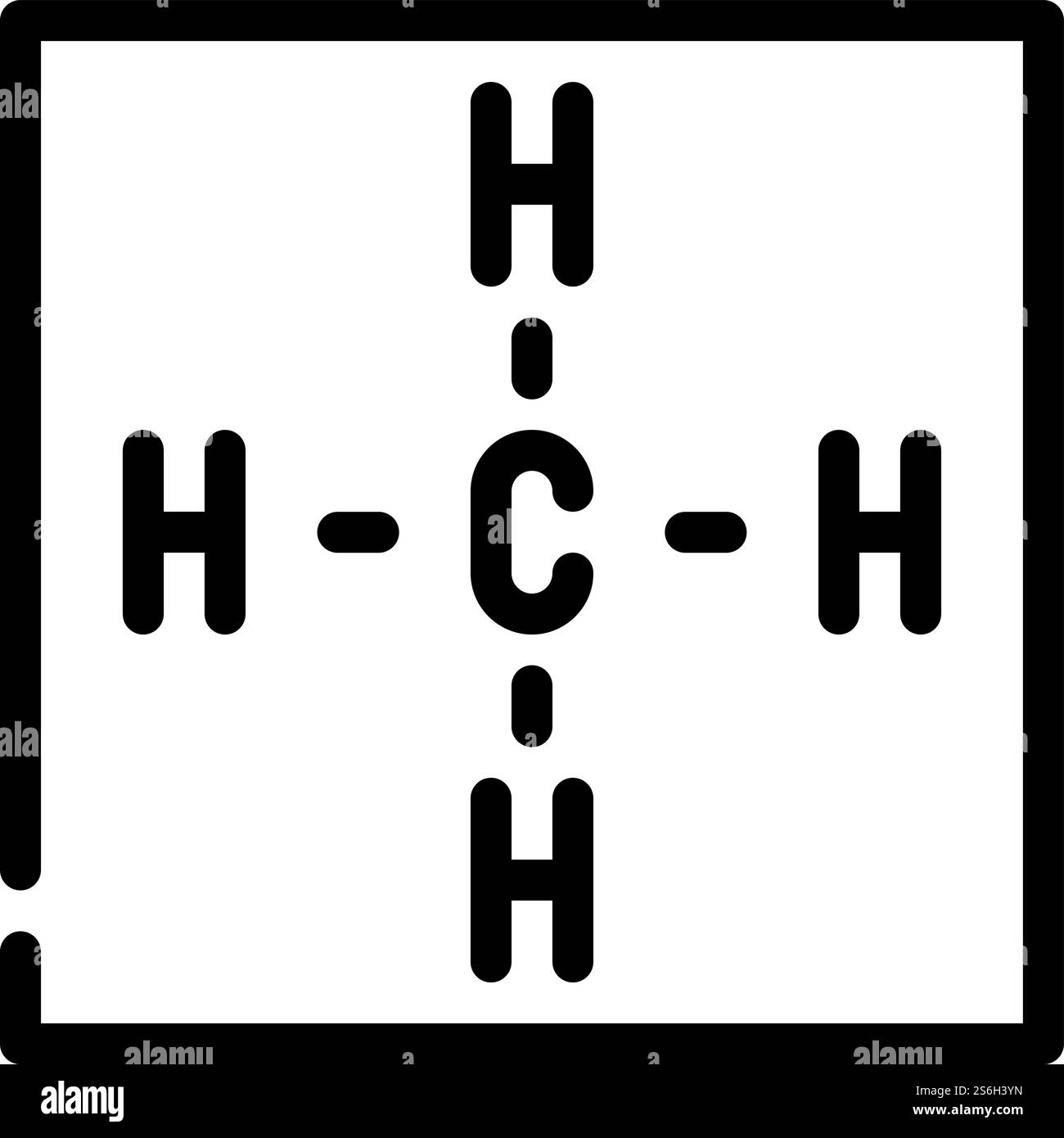 methane biogas chemical line icon vector. methane biogas chemical sign ...