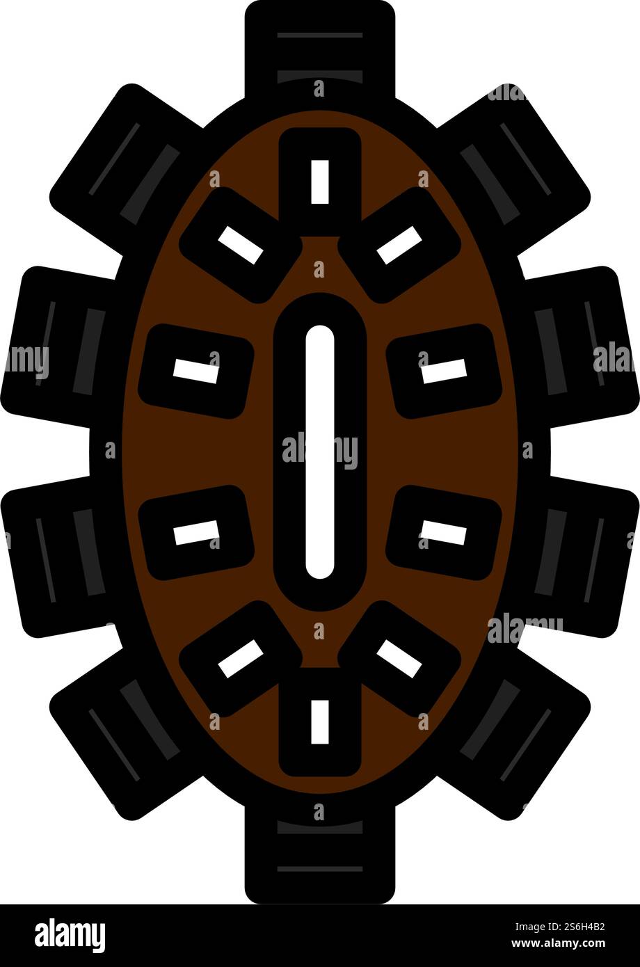 Negotiating Table Icon. Editable Bold Outline With Color Fill Design ...