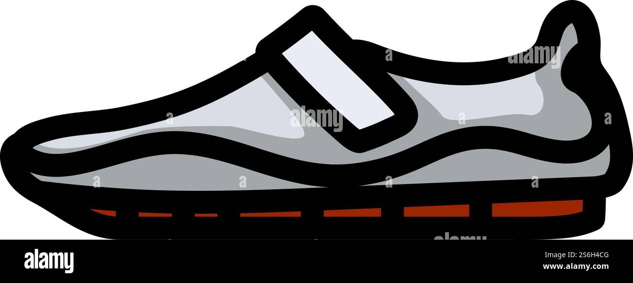 Moccasin Icon. Editable Bold Outline With Color Fill Design. Vector ...