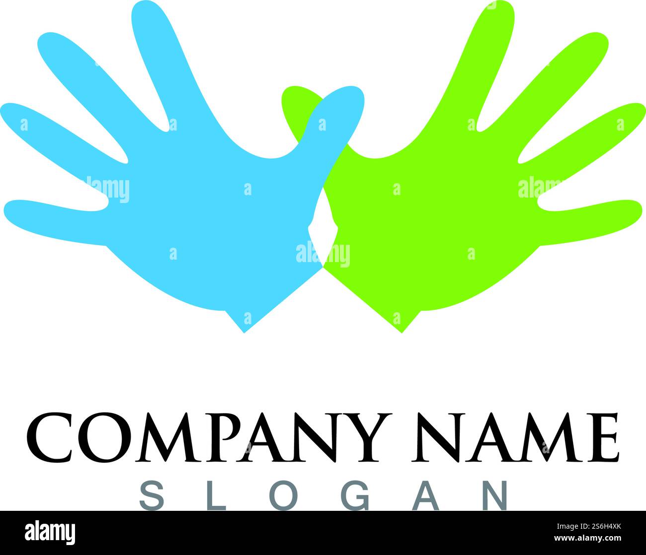 Hands logos symbols Stock Vector Image & Art - Alamy