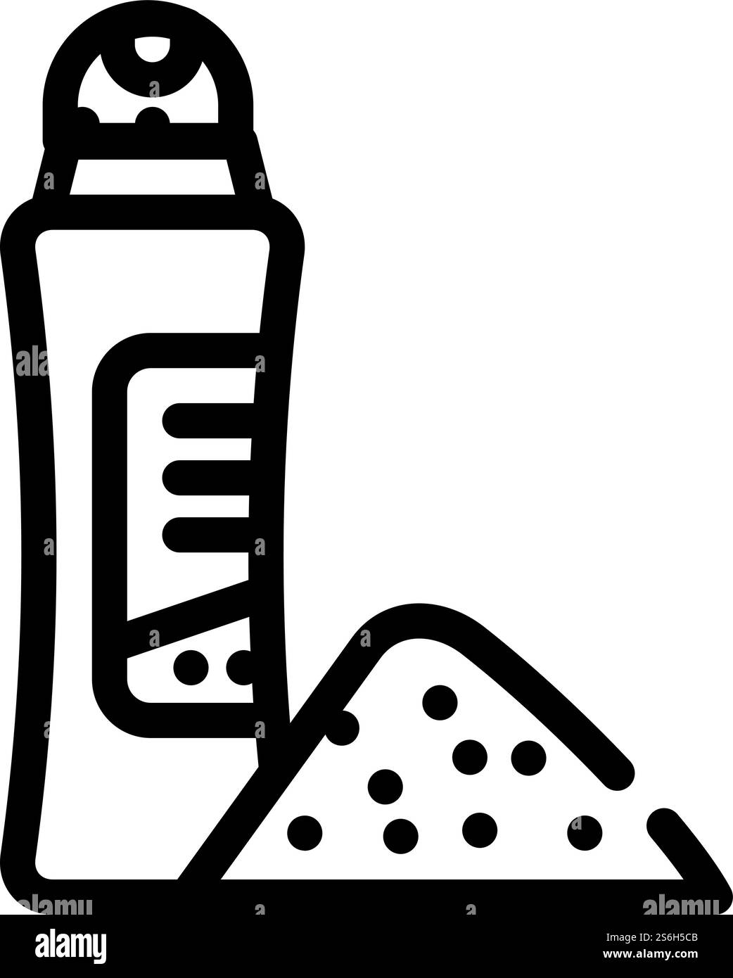 pods detergent line icon vector. pods detergent sign. isolated contour ...