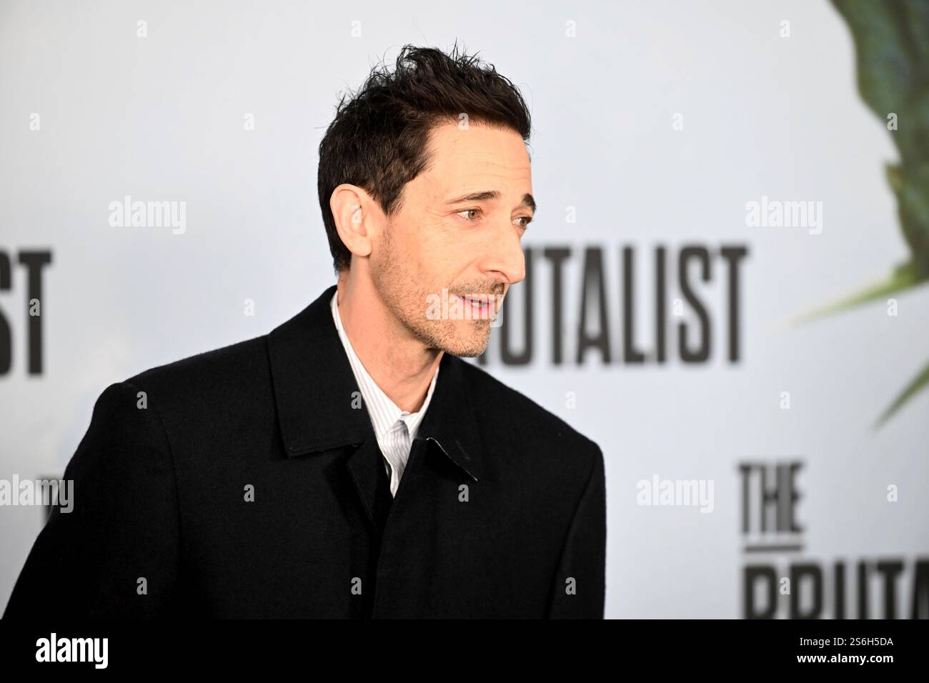 Actor Adrien Brody presents the film 'The Brutalist' at the Rosewood ...