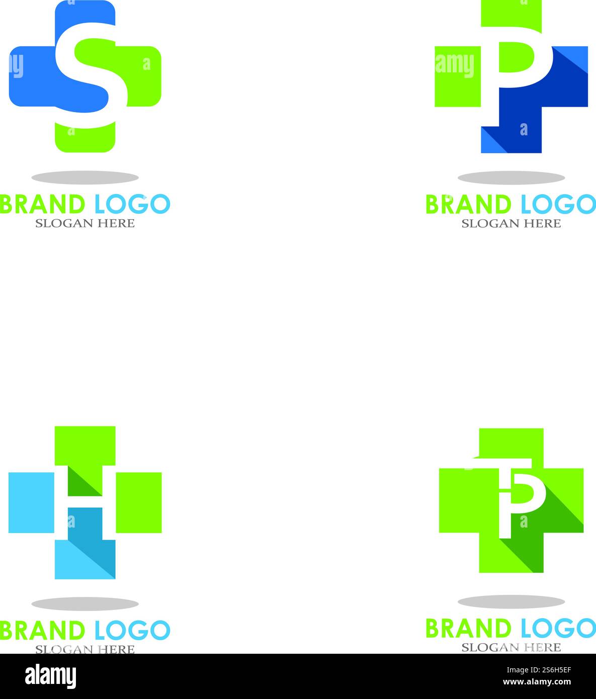 letter with Plus Hospital logo design vector Stock Vector Image & Art ...