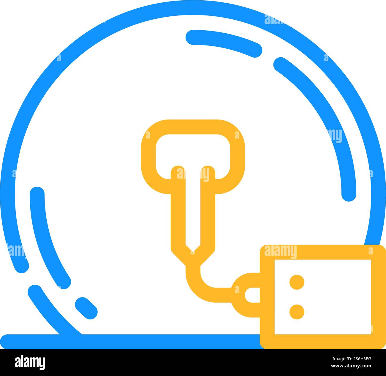 storage biogas color icon vector. storage biogas sign. isolated symbol ...