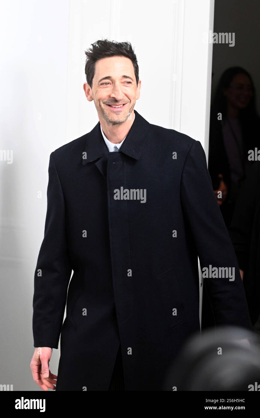 Actor Adrien Brody presents the film 'The Brutalist' at the Rosewood ...
