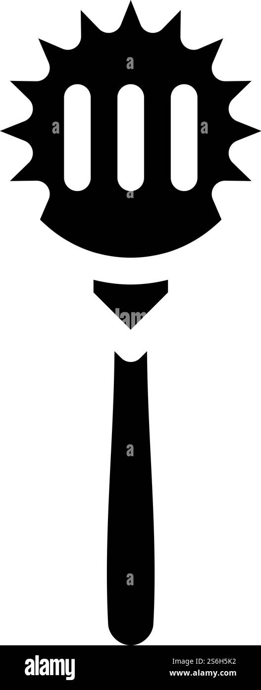 strainer bartender glyph icon vector. strainer bartender sign. isolated ...