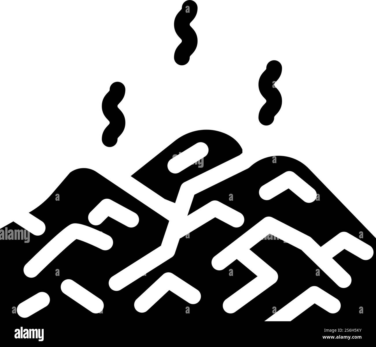 landfill gas biogas glyph icon vector. landfill gas biogas sign ...