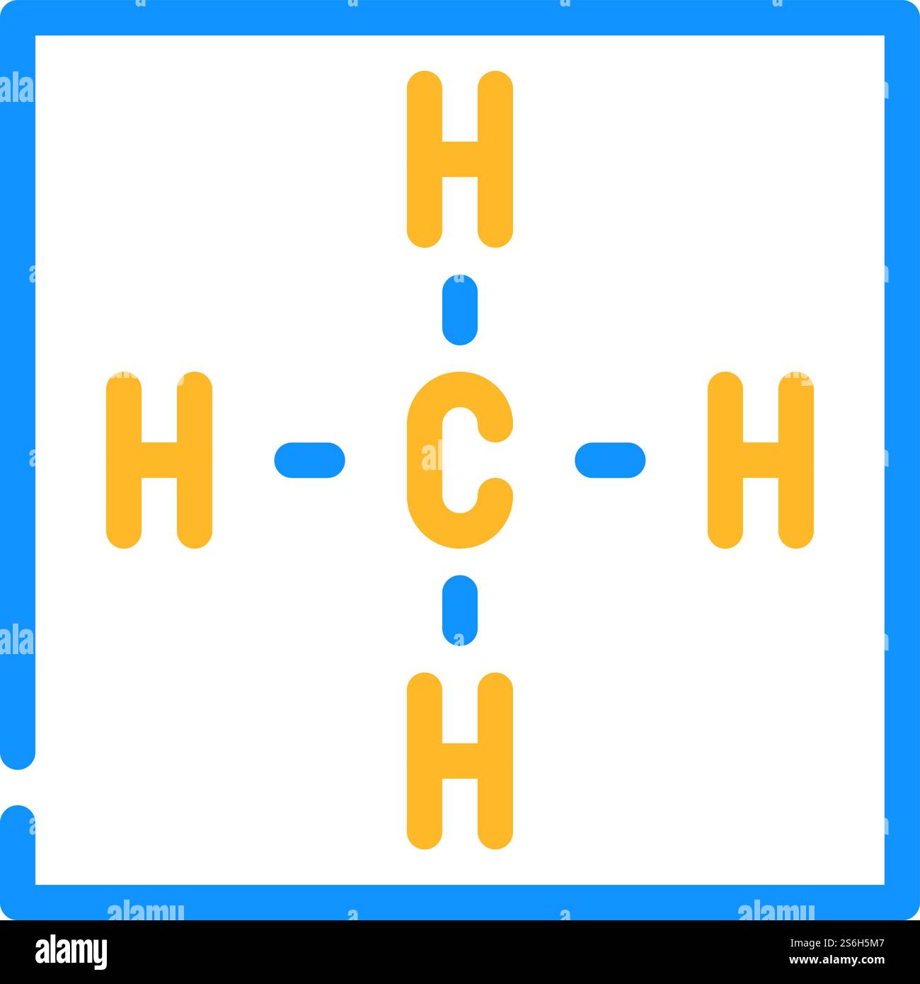 methane biogas chemical color icon vector. methane biogas chemical sign ...