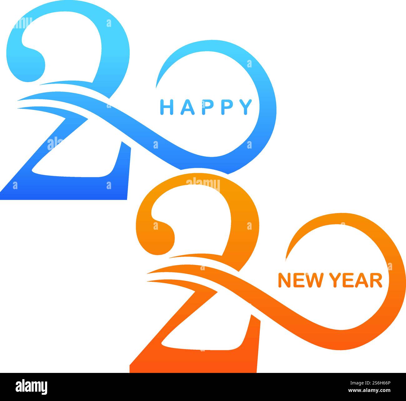 2020 Logo Graphics New Year vector Stock Vector Image & Art - Alamy