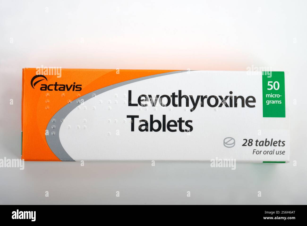 Actavis Levothyroxine tablets Stock Photo - Alamy