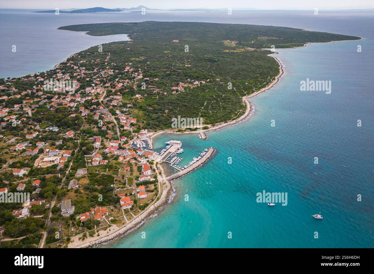 Aerial drone video boats in hi-res stock photography and images - Alamy