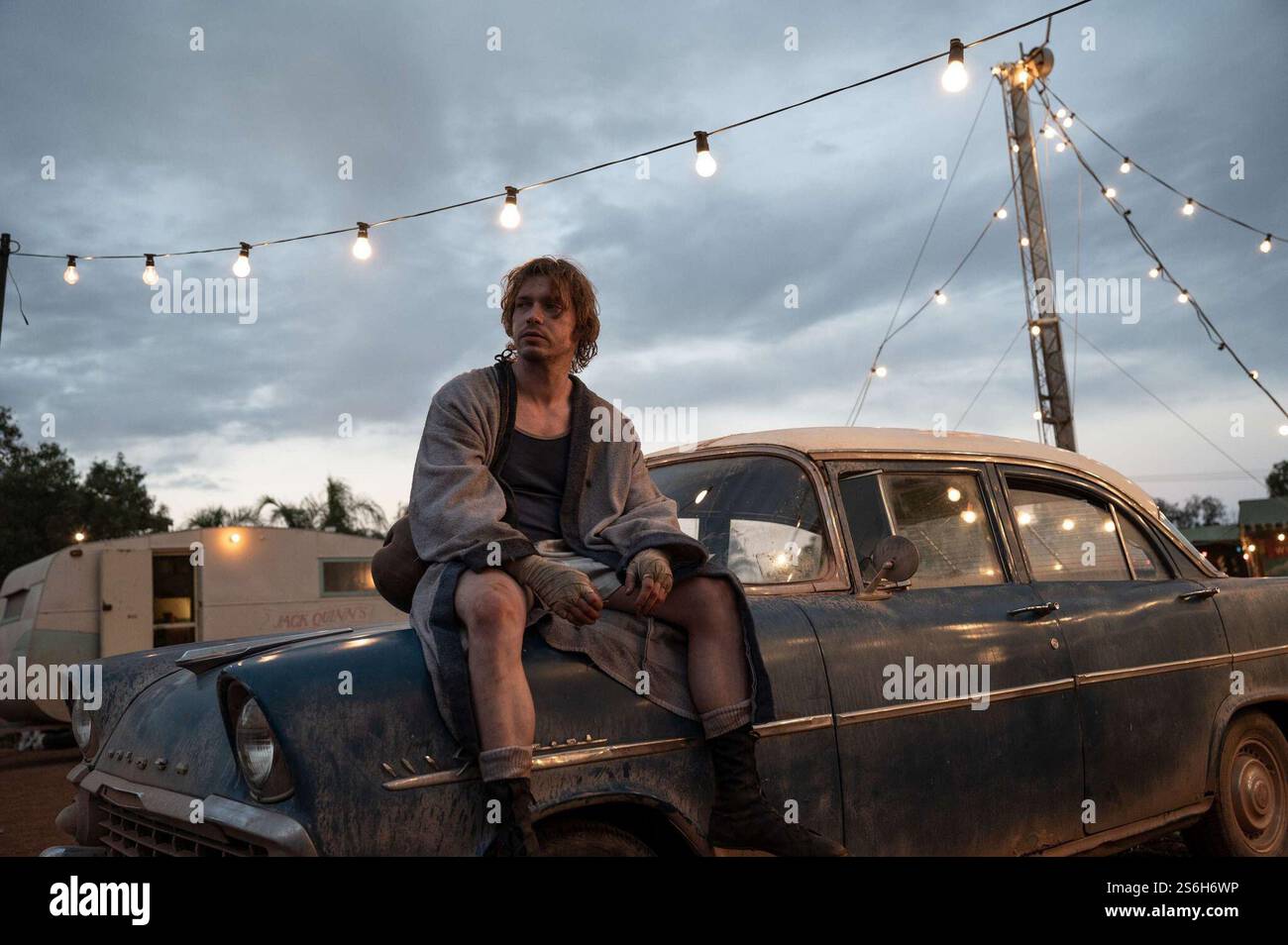 Kid Snow Billy Howle Stock Photo - Alamy