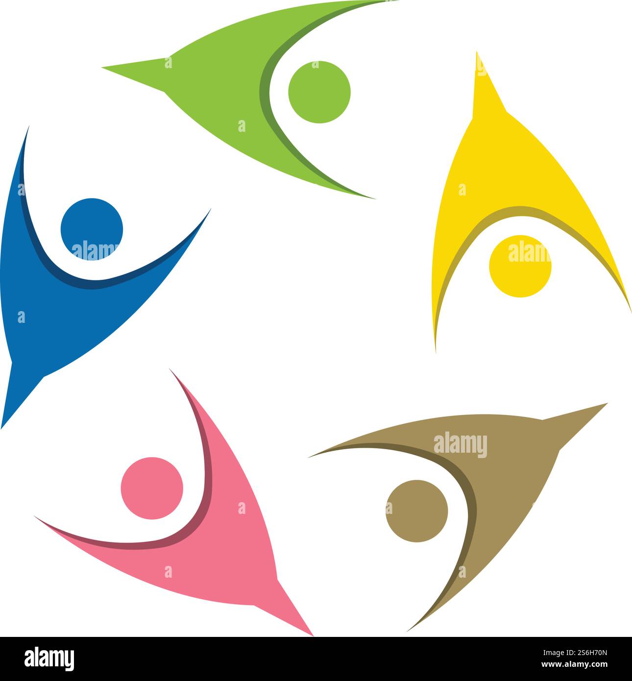 Community logos vector Stock Vector Image & Art - Alamy