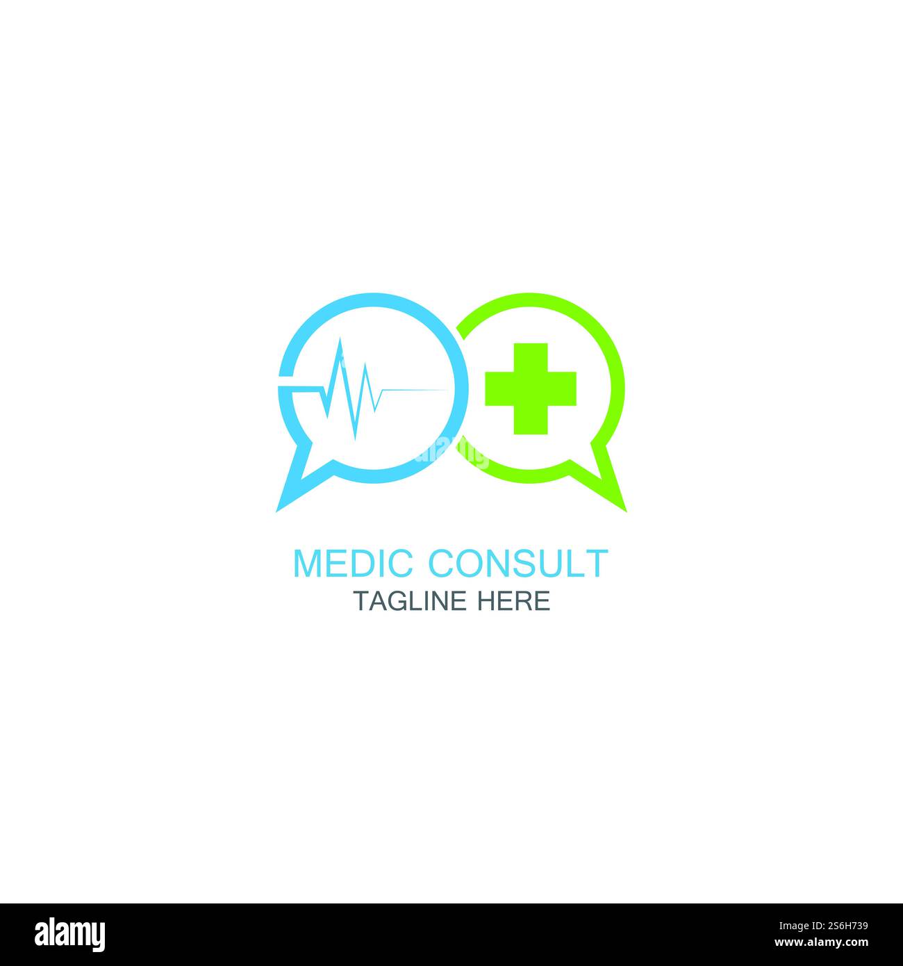 Medic consult logo images illustration Stock Vector Image & Art - Alamy