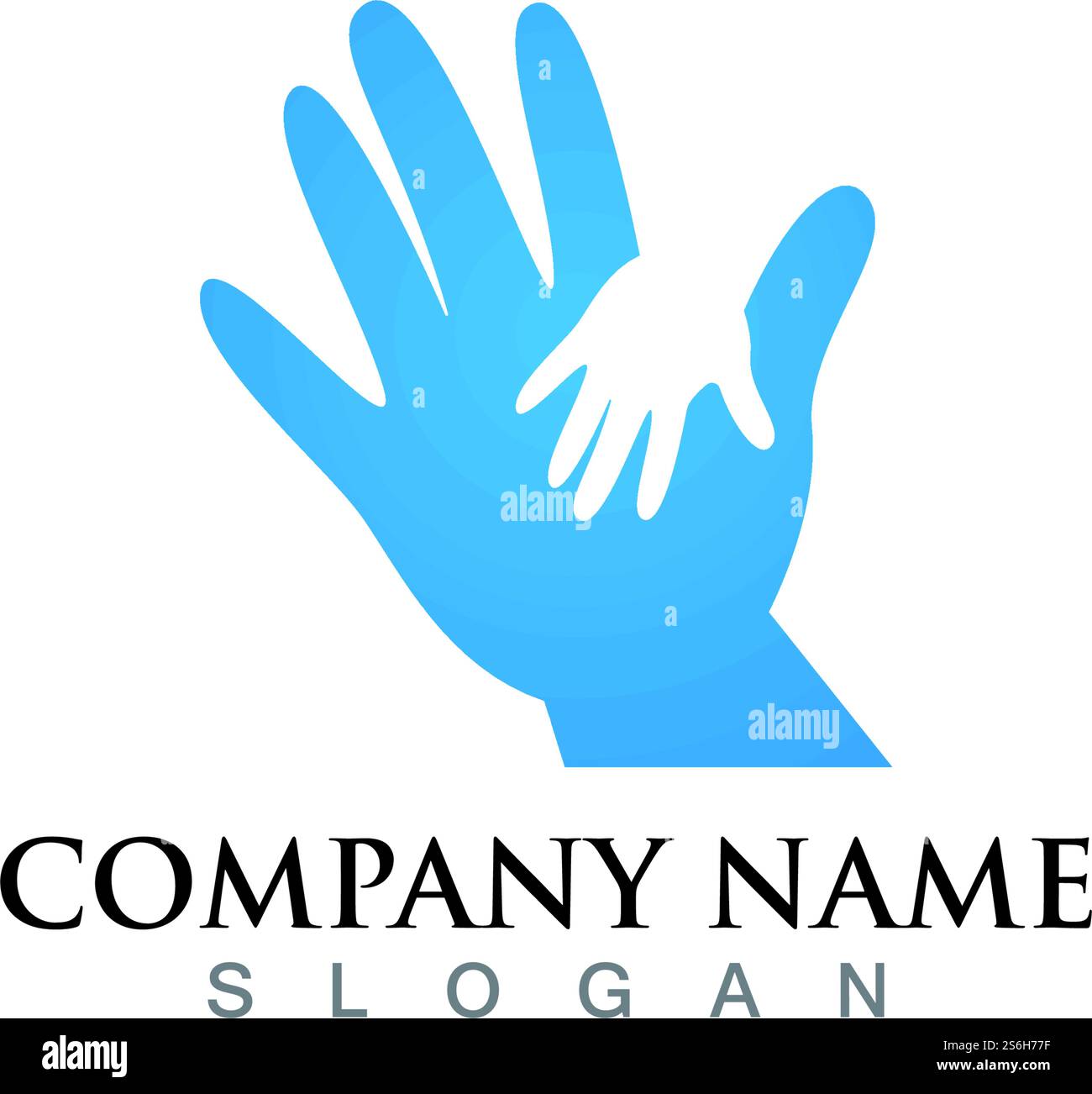 Hands logos symbols Stock Vector Image & Art - Alamy