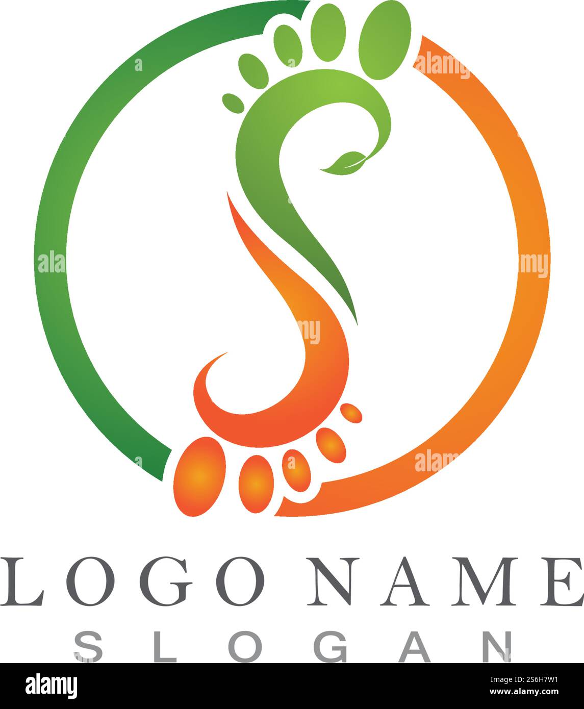 Reflexology foot icon vector illustration Stock Vector Image & Art - Alamy