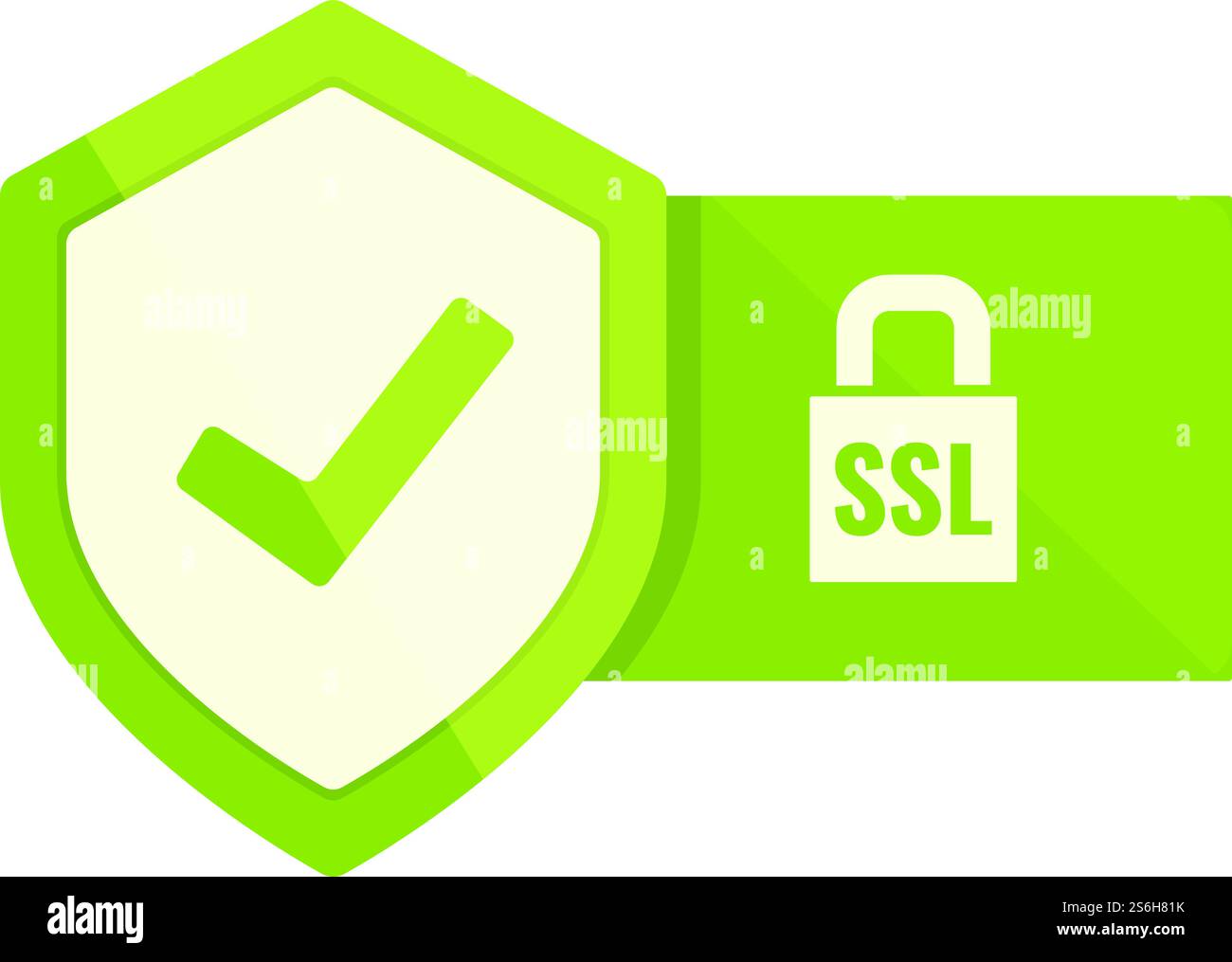 Key ssl certificate icon. Cartoon of Key ssl certificate vector icon for web design isolated on ...