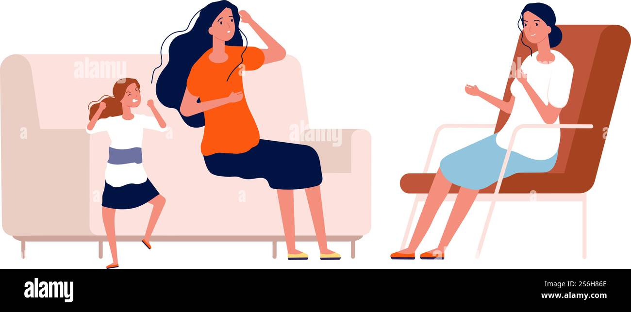 Psychologist baby Stock Vector Images - Alamy