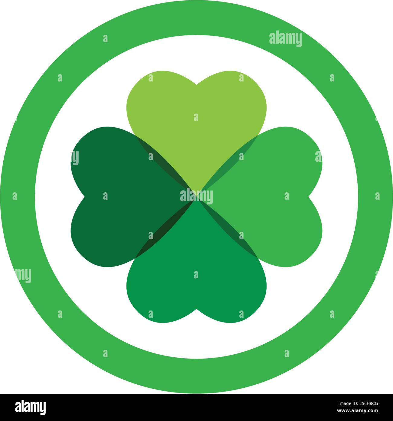 Clover leaf logo icon design template vector Stock Vector Image & Art ...