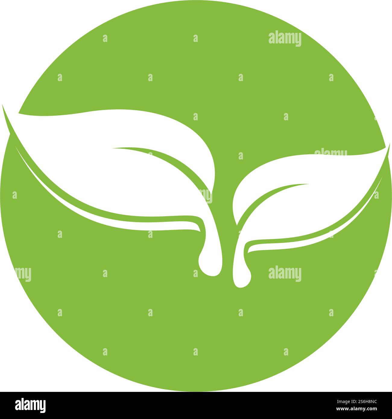 Leaf logos symbols Stock Vector Image & Art - Alamy
