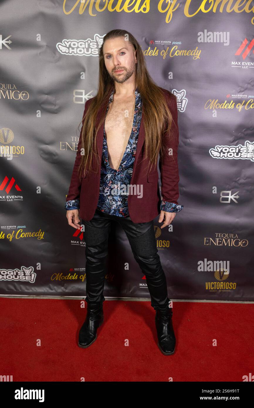 Los Angeles, United States. 15th Jan, 2025. Musical artist Jonathan ...