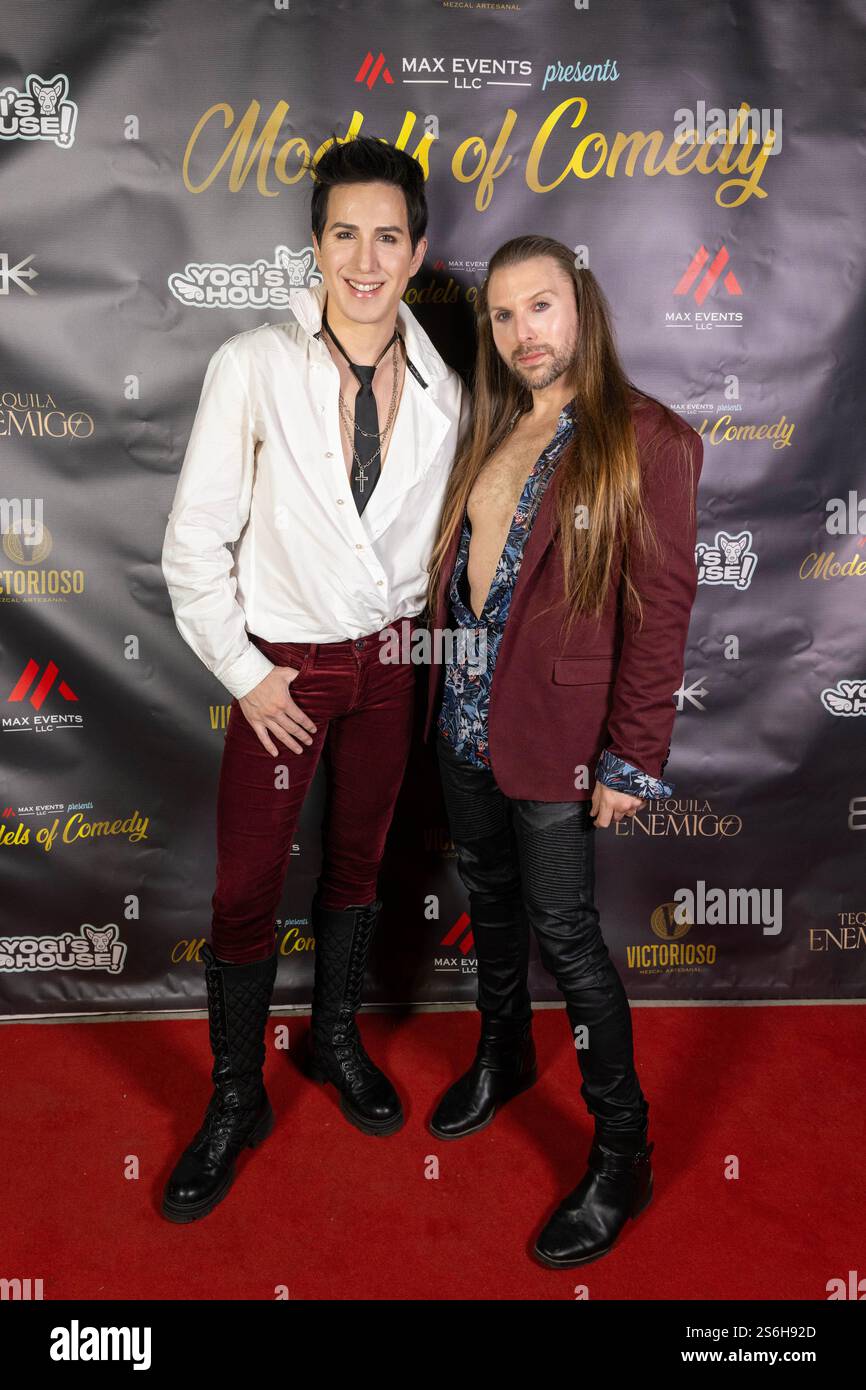 Los Angeles, United States. 15th Jan, 2025. Actor Ricky Rebel and ...