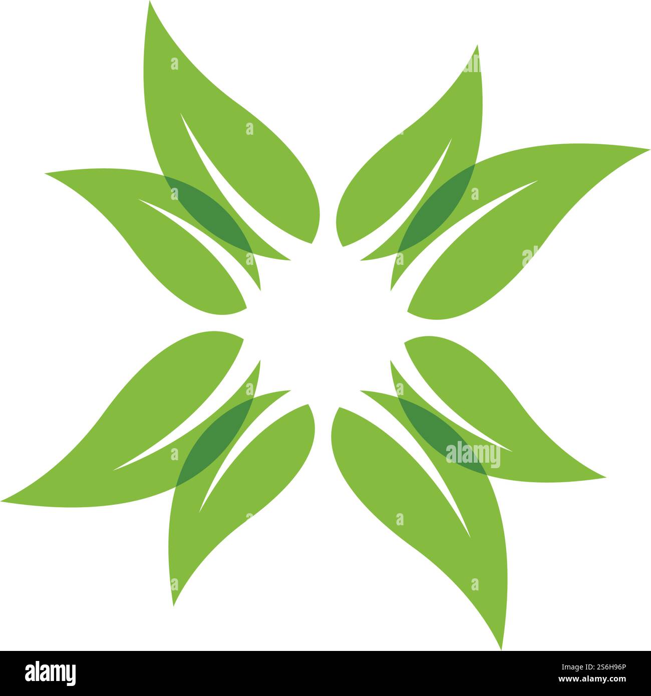 Leaf logos symbols Stock Vector Image & Art - Alamy