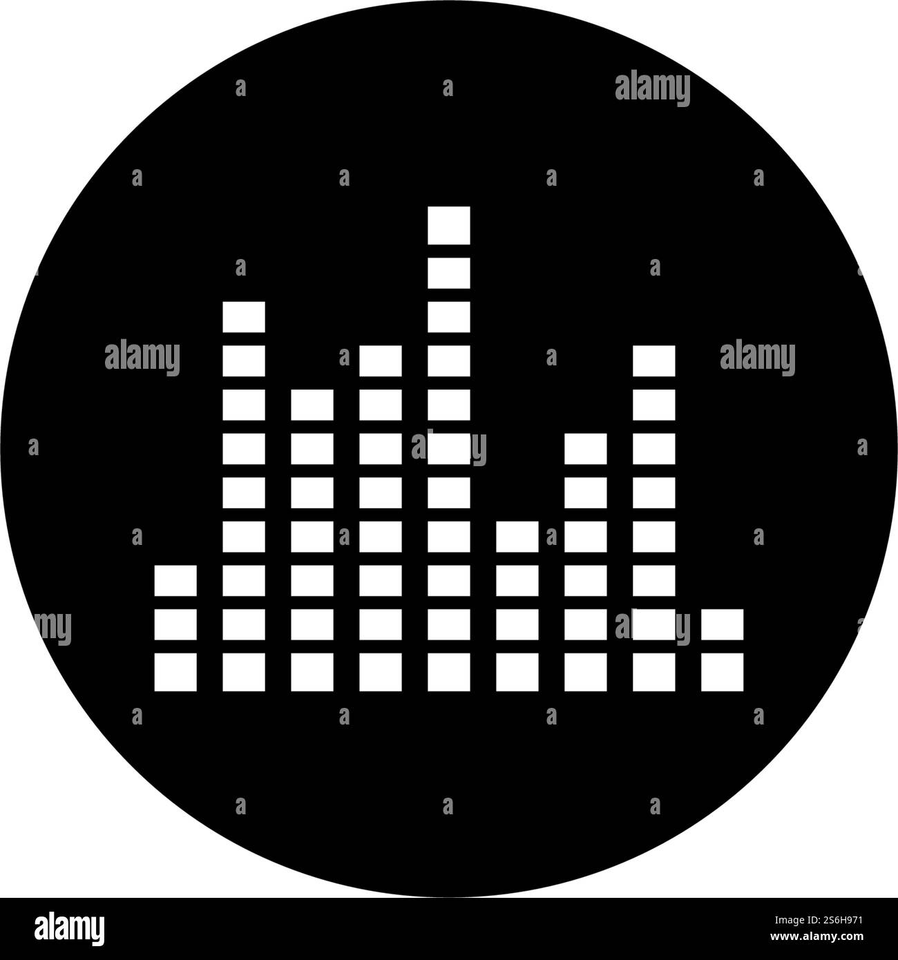 Sound wave balck icon Stock Vector Image & Art - Alamy