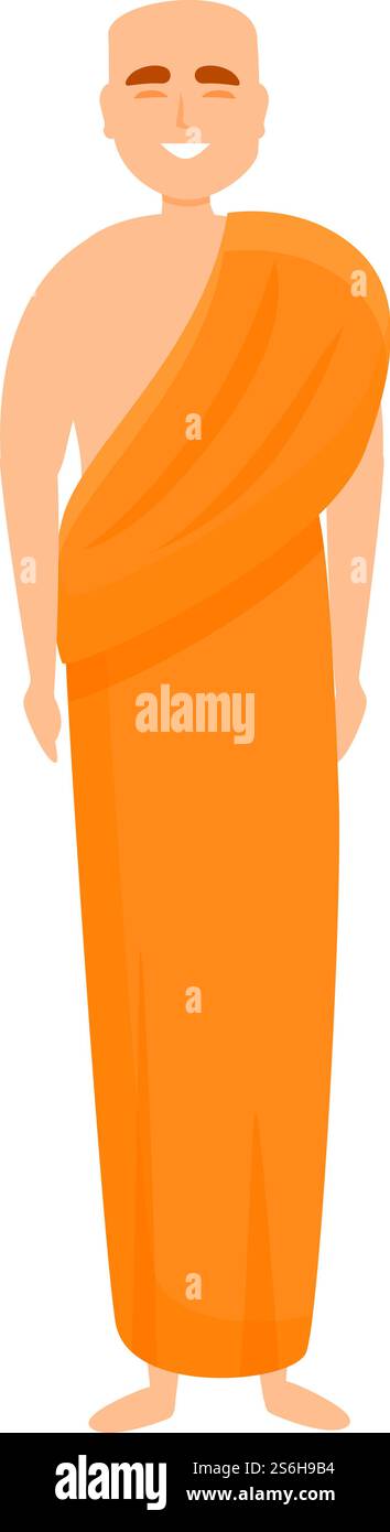 Indian priest icon. Cartoon of Indian priest vector icon for web design ...