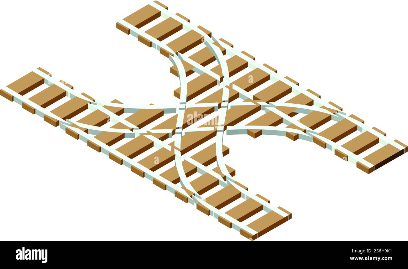 Intersection and tram Cut Out Stock Images & Pictures - Alamy