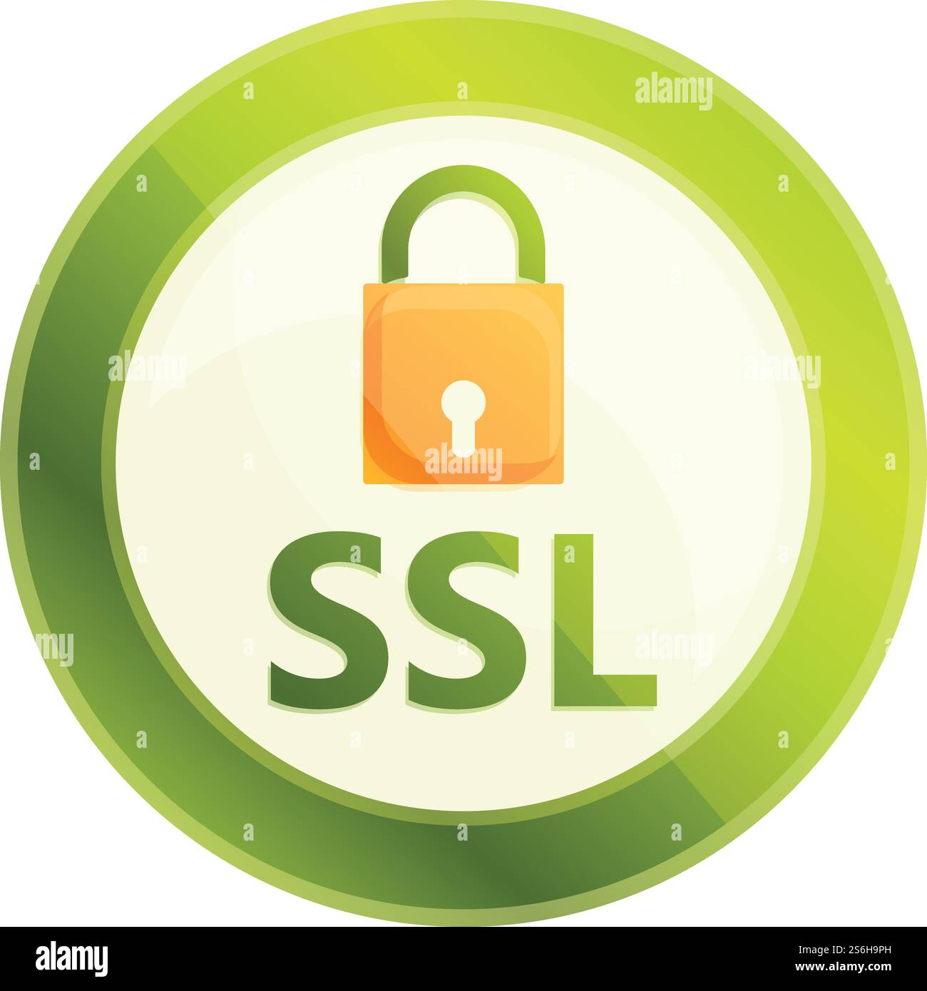 Payment ssl certificate icon. Cartoon of Payment ssl certificate vector icon for web design ...