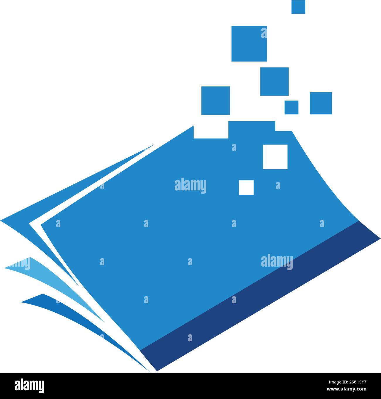 E-book modern digital book design vector Stock Vector Image & Art - Alamy