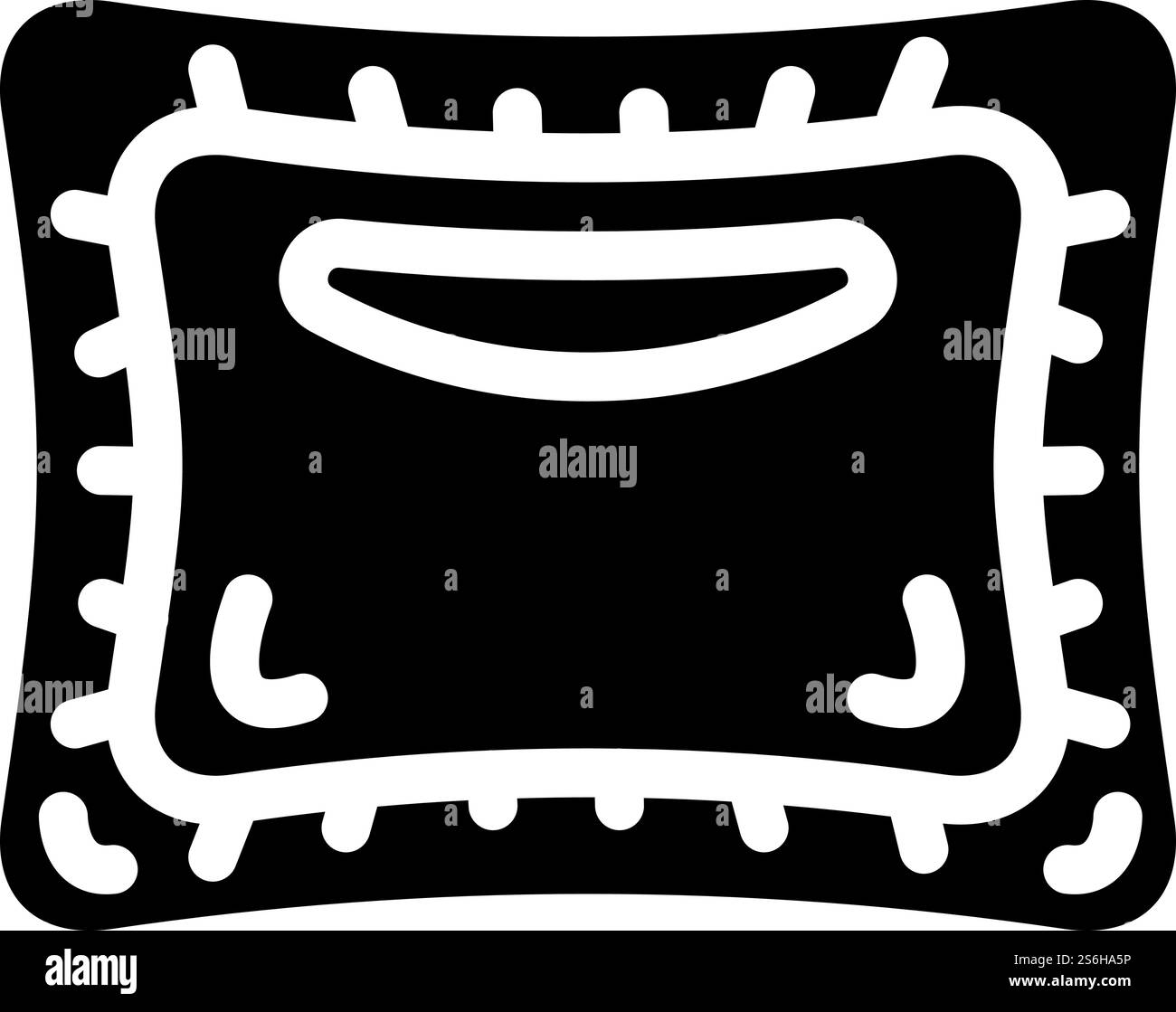 measuring cup with detergent glyph icon vector. measuring cup with ...